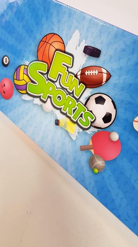 Fun Sports - Sportset - Voetbaldoel, Volleybalnet, etc. | bol.com