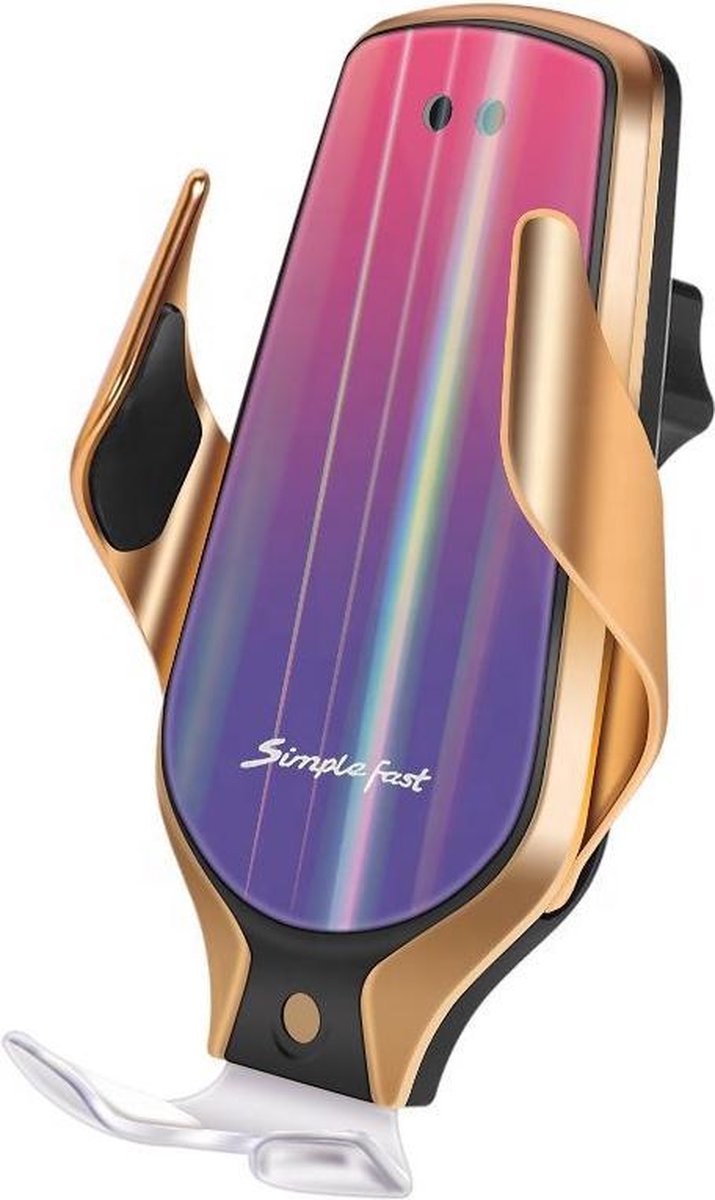 Luxe Draadloze automobiel houder en snellader | Universele telefoon ...