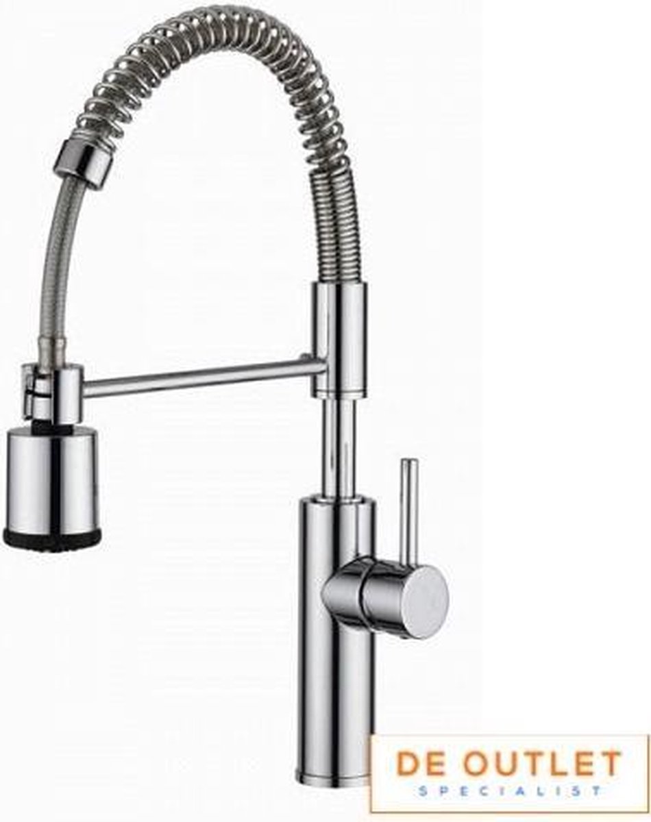 Boretti Novara keukenkraan Chroom | bol.com