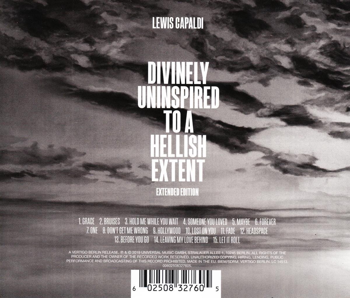 Divinely Uninspired to a Hellish Ex, Lewis Capaldi | CD (album ...