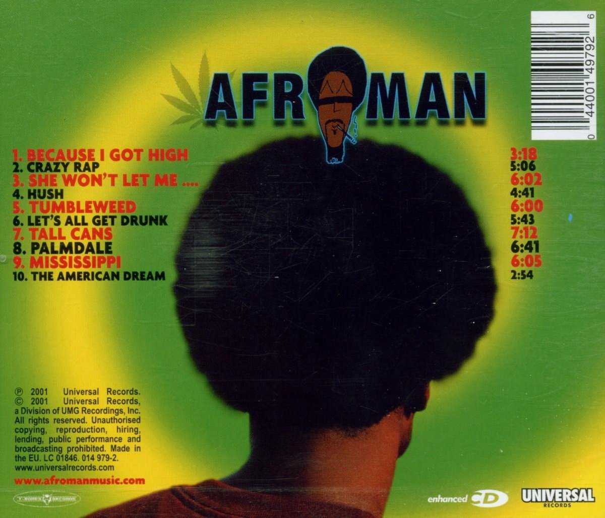 Afroman - The Good Times (CD), Afroman | CD (album) | Muziek | bol.com