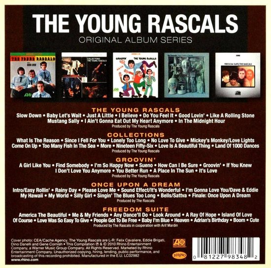 Original Album Series, Rascals,the | Muziek | bol