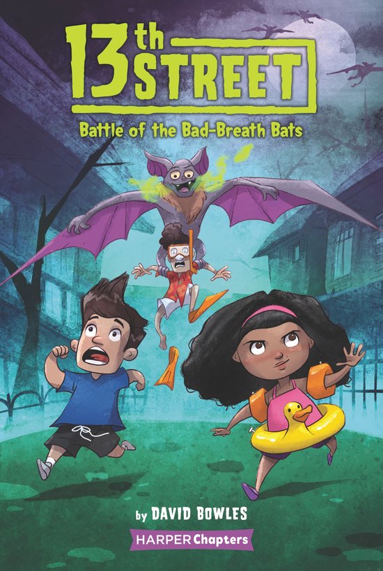 HarperChapters 1 - 13th Street #1: Battle of the Bad-Breath Bats (ebook), David... | bol.com