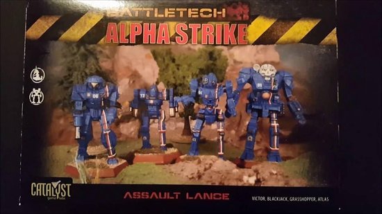 battletech alpha strike: assault lance | bol