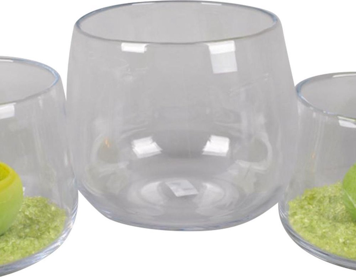 Rasteli Vaas-Bloemvaas Upper Class Glas D 19 cm H 21 cm | bol.com