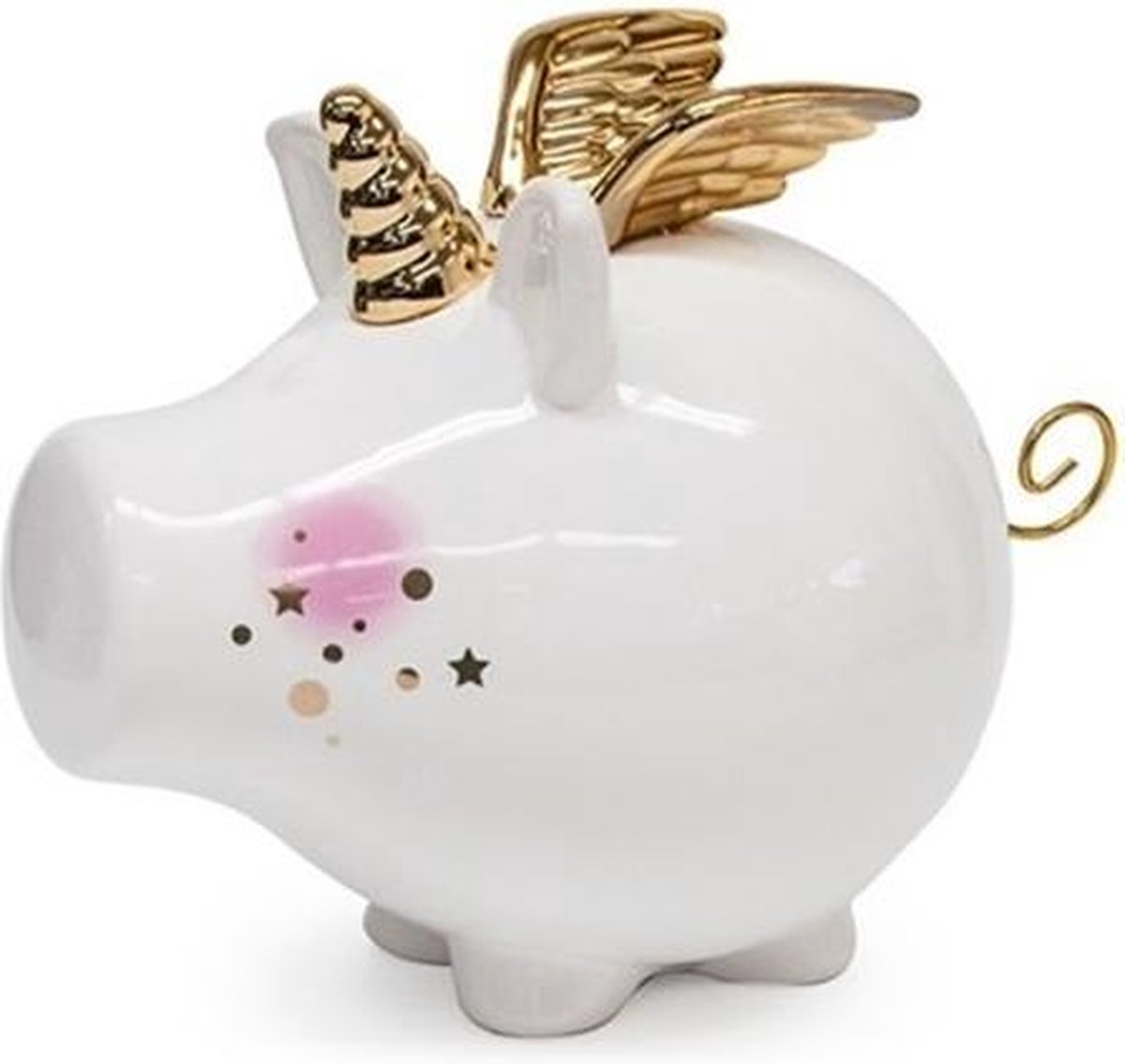 Spaarpot Unicorn Oink S&P - spaarvarken Salt & Pepper | bol.com