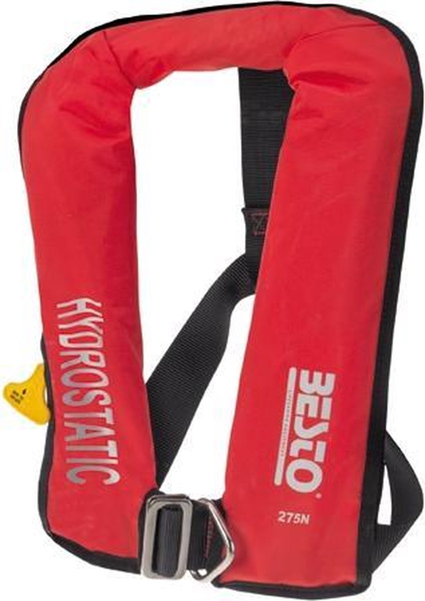 Besto automatic inflatable reddingsvest 275n hammar / zwemvest rood ...