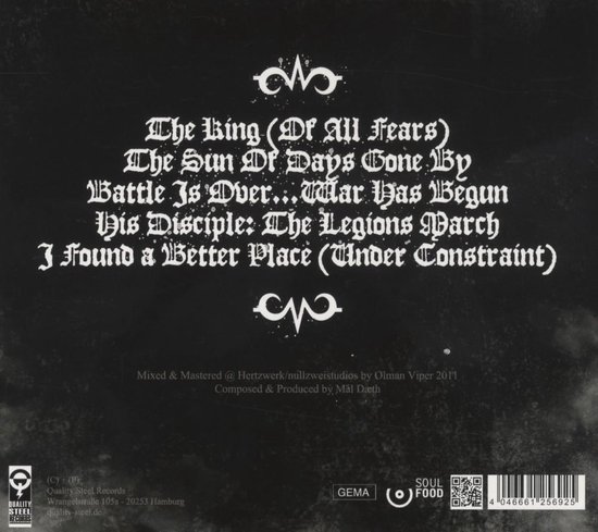 King Fear, King Fear | Muziek | bol