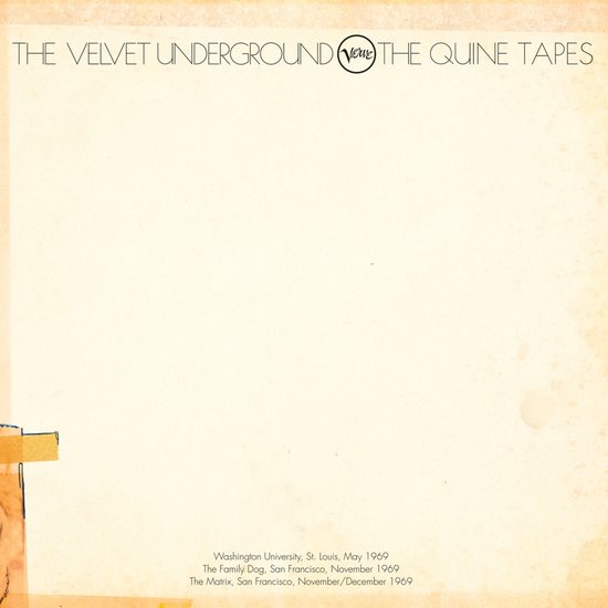 Quine Tapes, The Velvet Underground | LP (album) | Muziek | bol.com