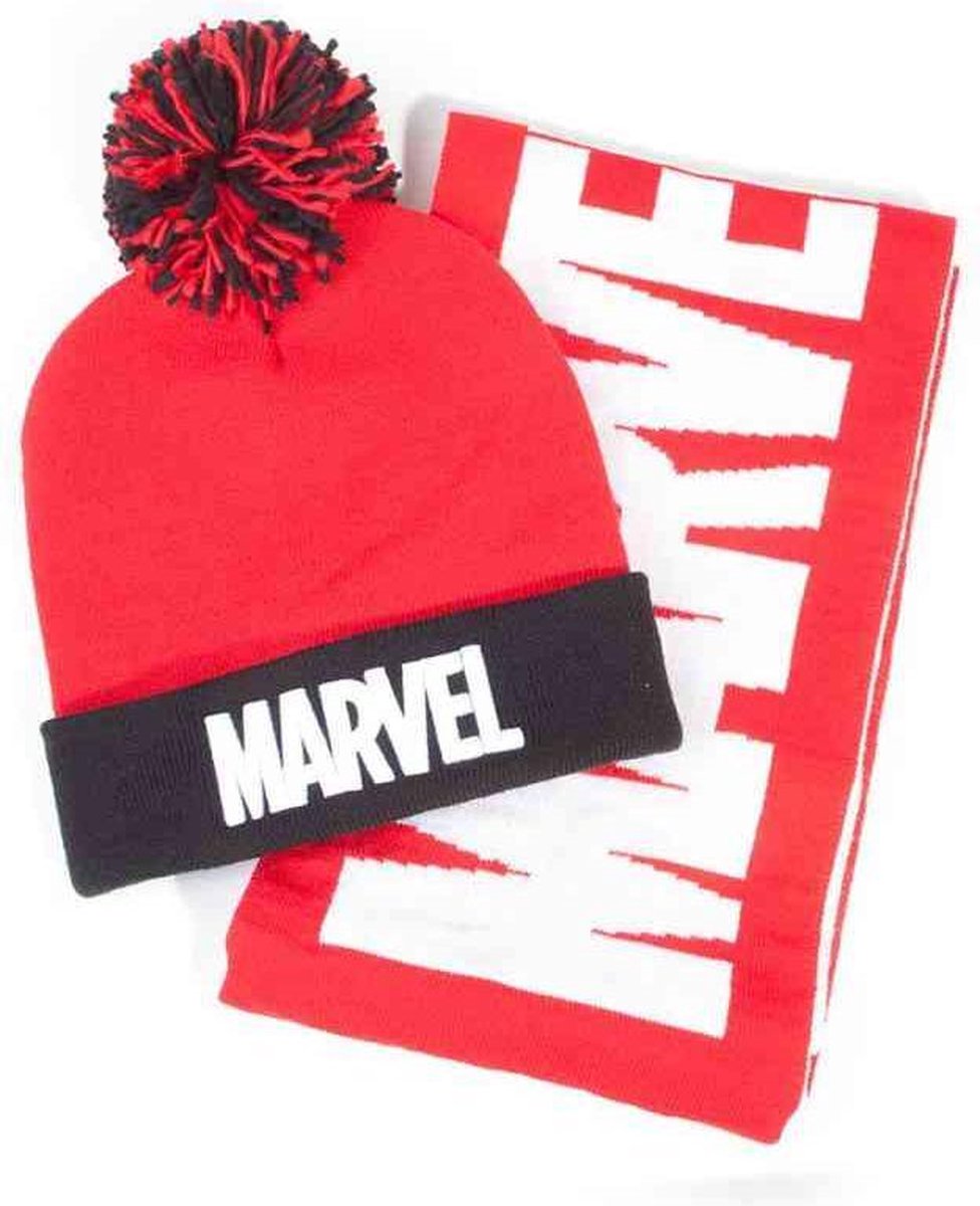 Marvel - Marvel Beanie & Scarf Gift Set | bol.com