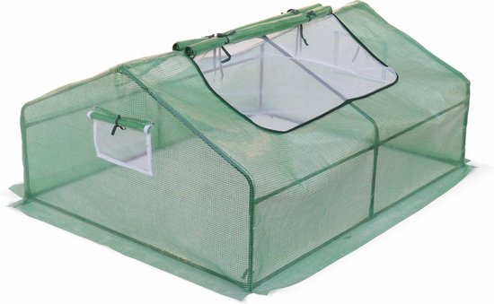 Mini tuinkas 2,5m² van polyethyleen, kweekkas | bol.com