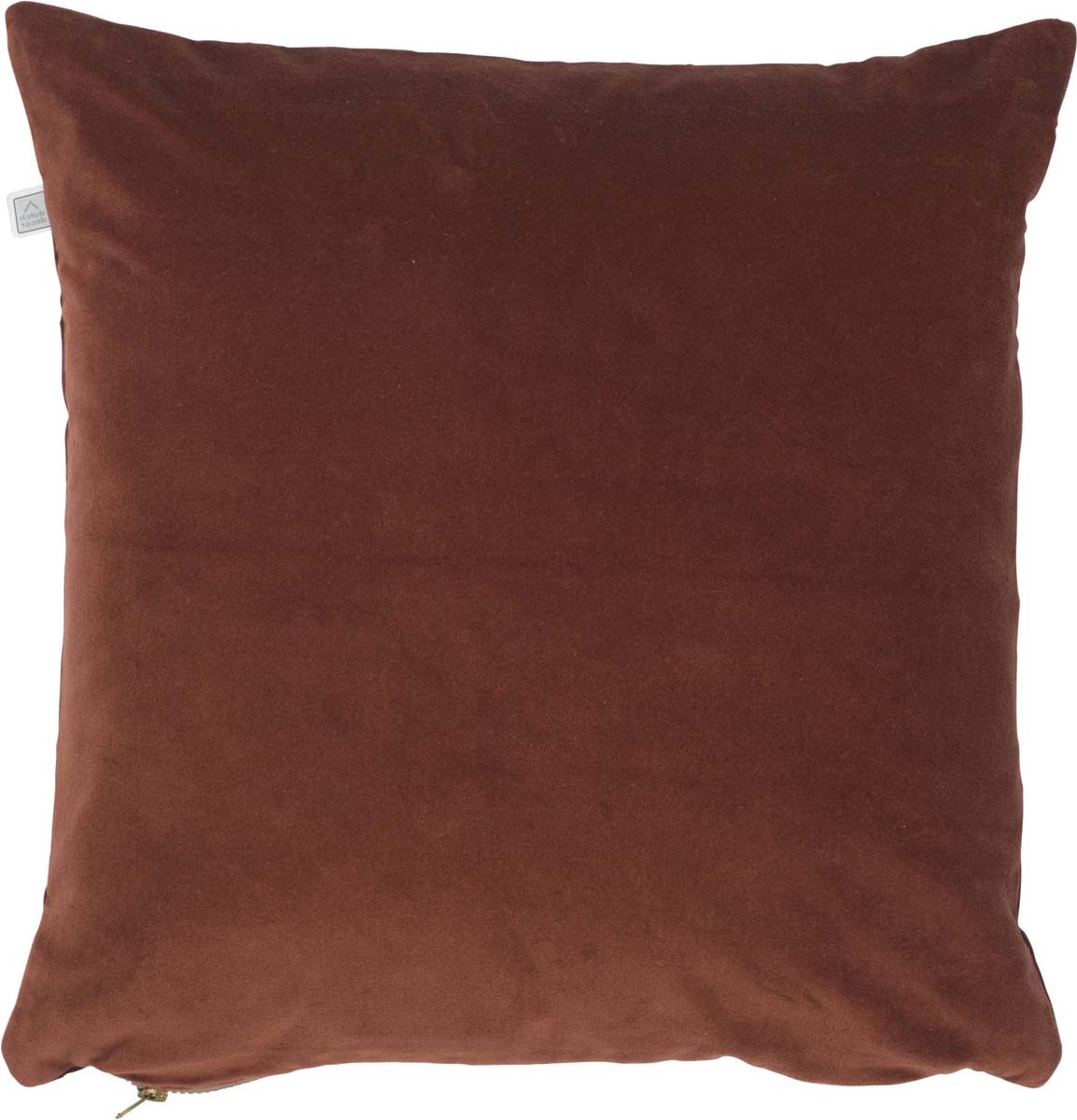 KOLON - Kussenhoes bordeaux mahonie 45x45 cm - rood - Dutch Decor | bol.com