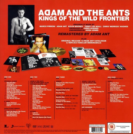 Kings Of The Wild Frontier (Super Deluxe Edition) (Boxset), Adam & the Ants | Muziek | bol