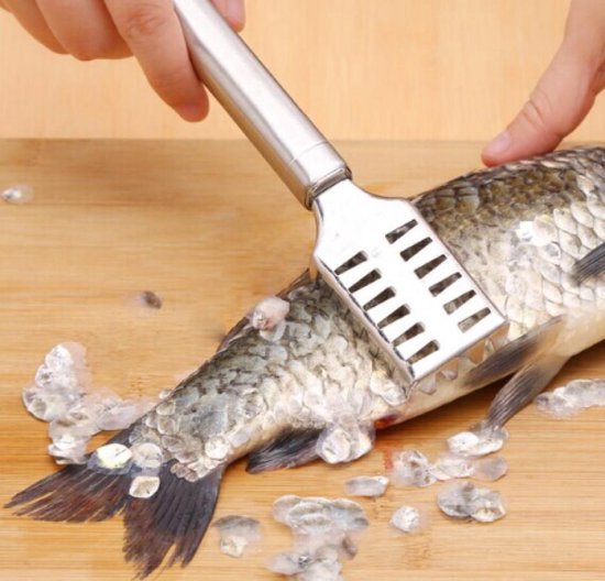 Vis Schraper | Moeiteloos schubben verwijder | Schubben Verwijderen ...