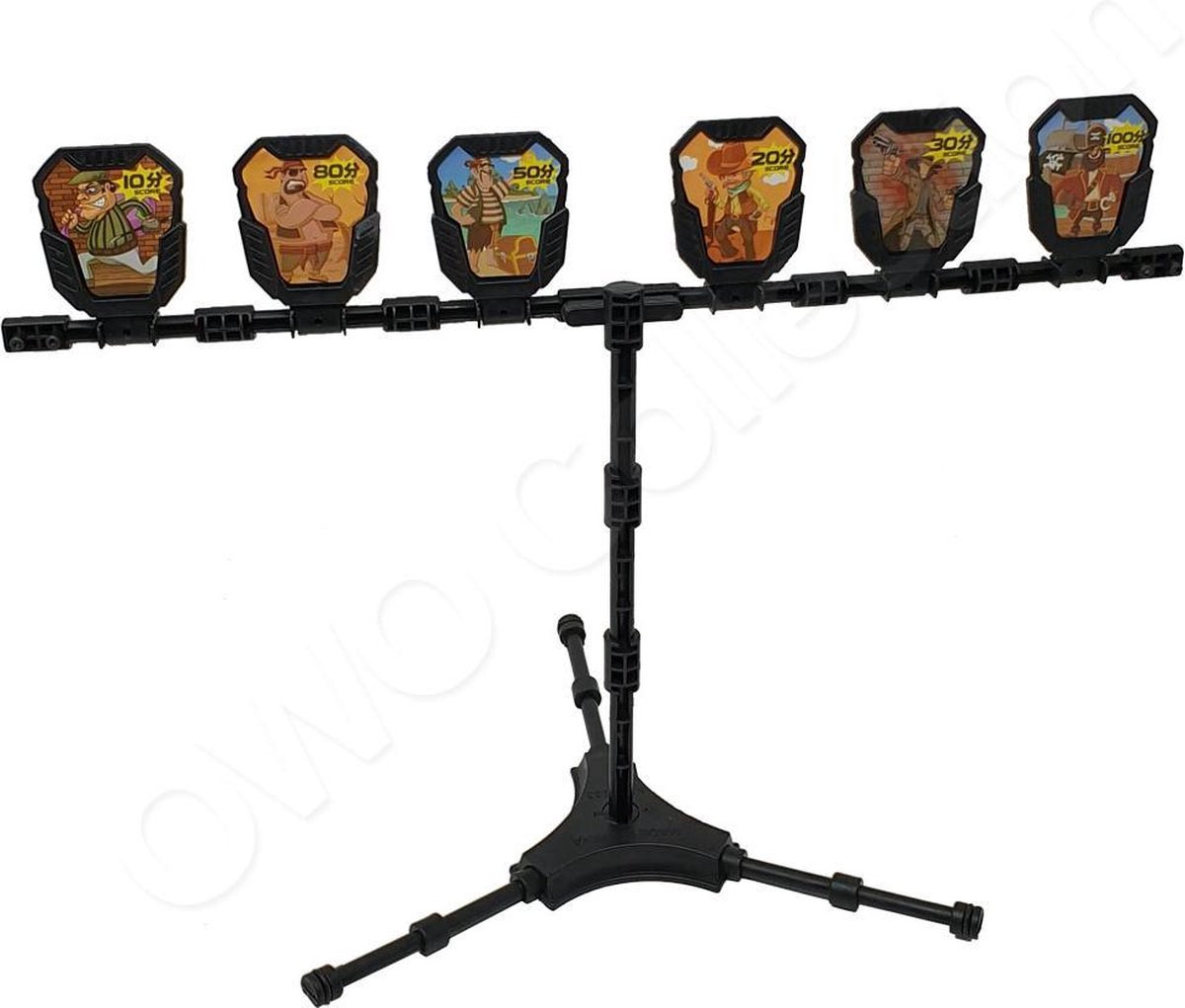 OWO oefen schietschijf standaard met 6 doelen - Shooting target ...