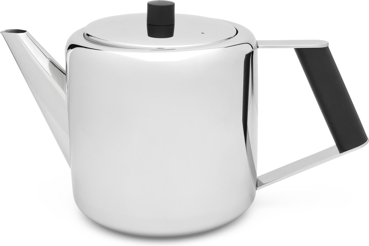 Bredemeijer - Theepot Duet Design Boston 1,1L rvs- Dubbelwandig | bol
