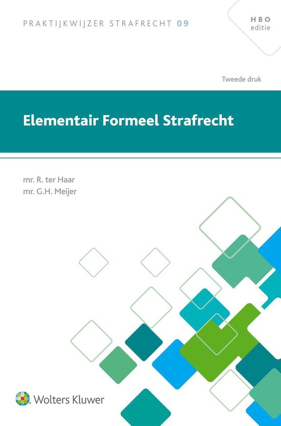 Elementair formeel strafrecht (ebook), R. Ter Haar | 9789013149821 ...