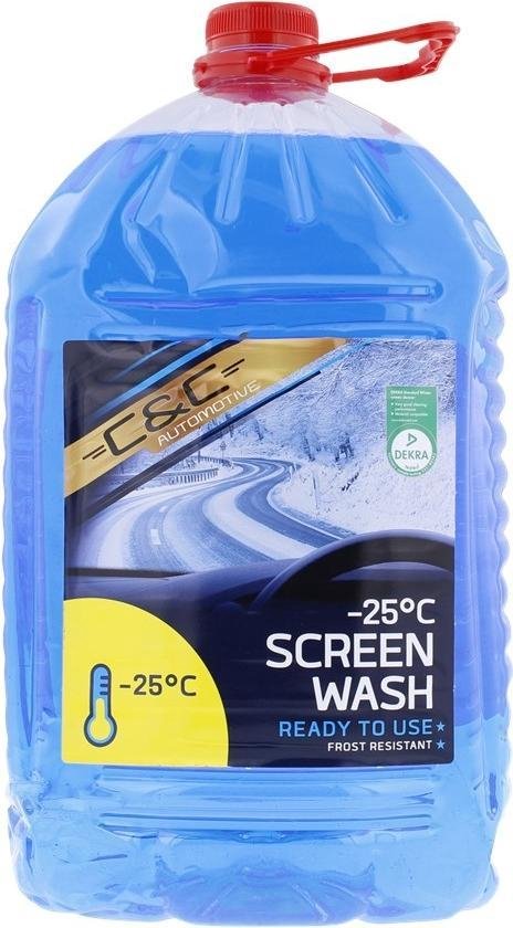 Antivries ruitensproeiervloeistof auto - 5 liter Ruitensproeier ...