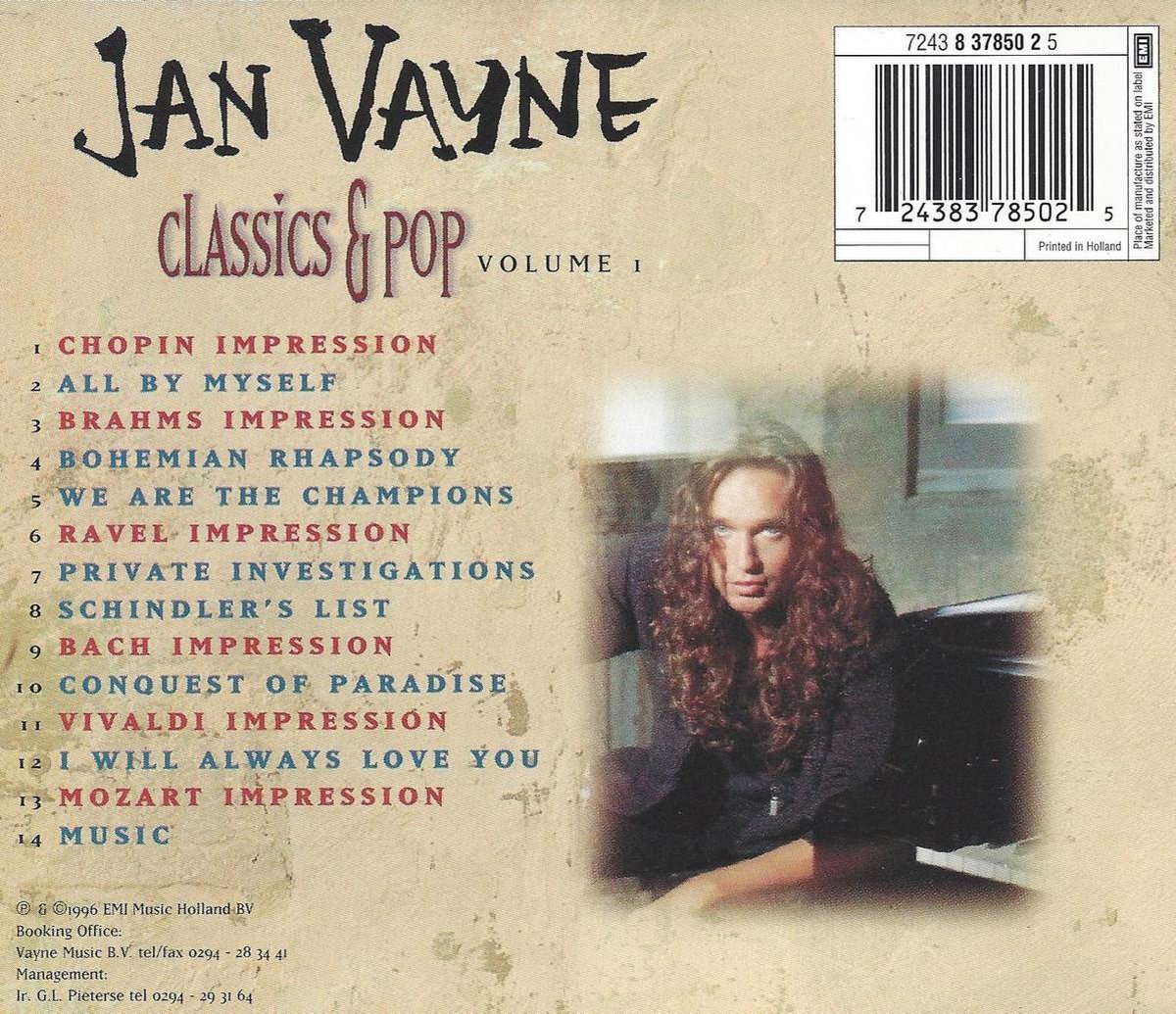 Classics & Pop, Jan Vayne | CD (album) | Muziek | bol