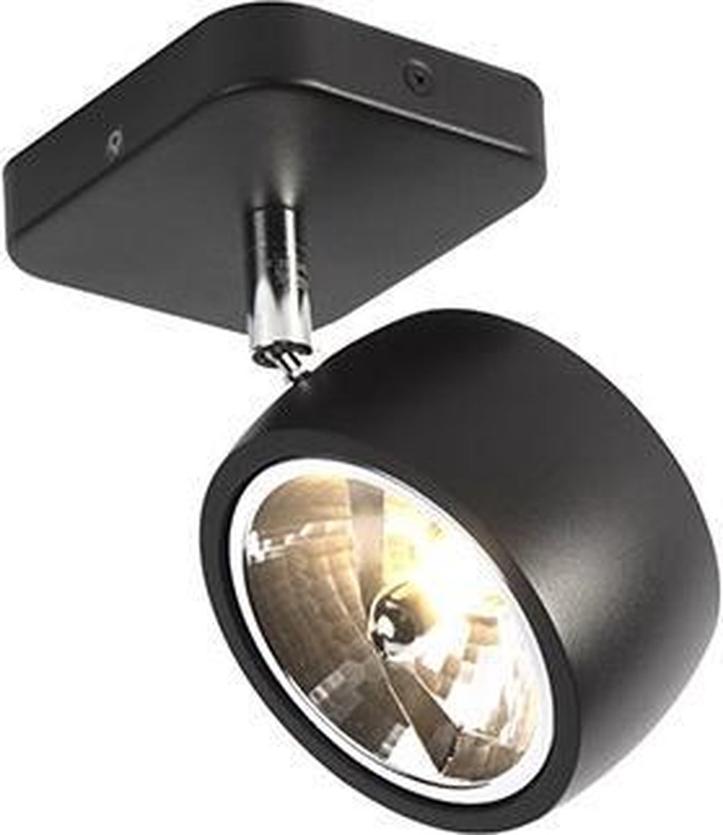 QAZQA go nine - Industriele Wand en Plafondspot | Spotje | Opbouwspot ...