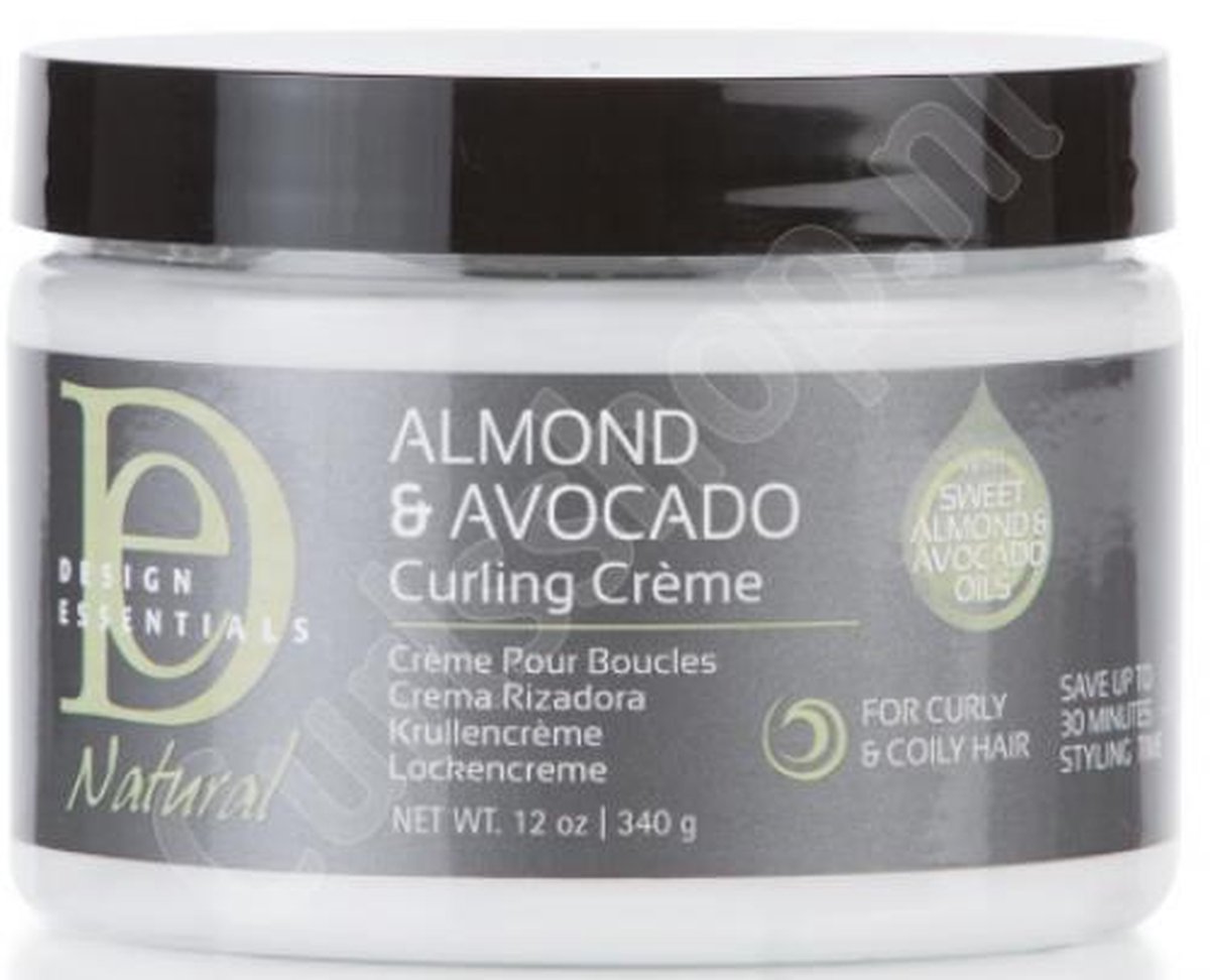 Design Essentials - Natural Almond & Avocado Curling Cream - 355ml ...