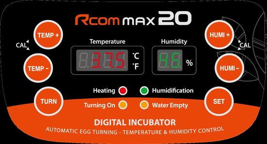 R-COM Broedmachine R-COM 20 MAX | bol