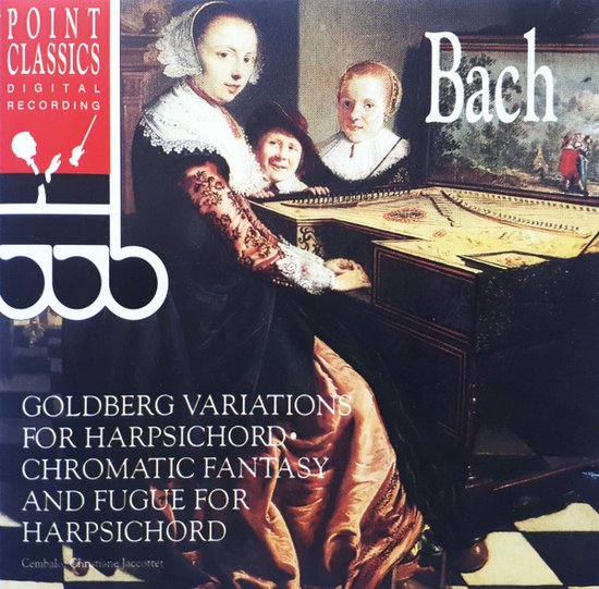 Bach, Christiane Jaccottet – Goldberg Variations For Harpsichord • Chromatic Fantasy... | bol