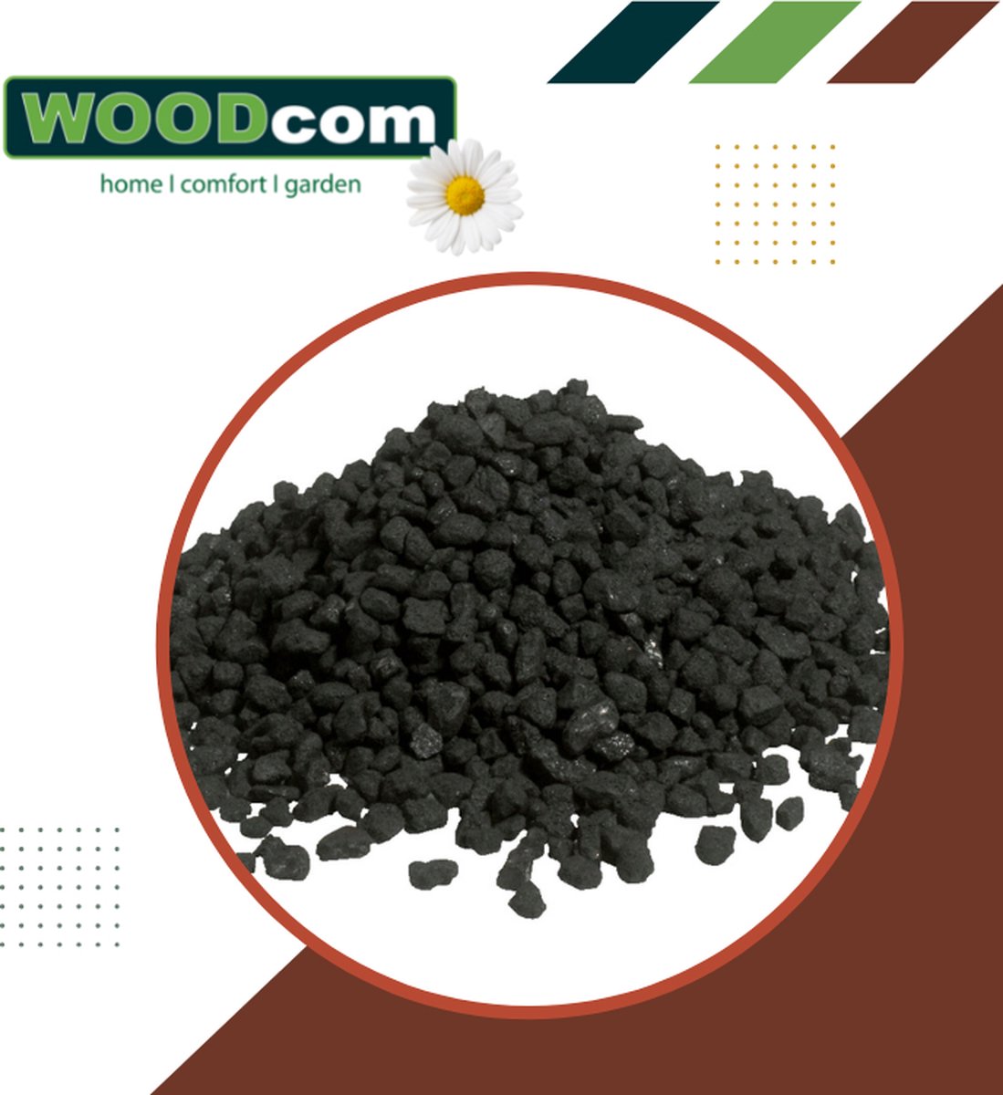 100% Kolen Mix (12-22mm) - zak 25kg | bol.com