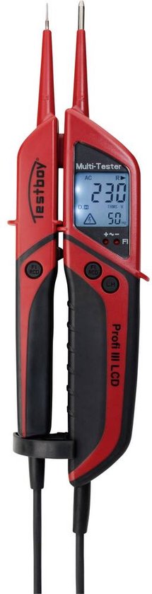 Testboy Profi Iii Lcd Tweepolige Spanningstester Cat Iv 1000 | bol
