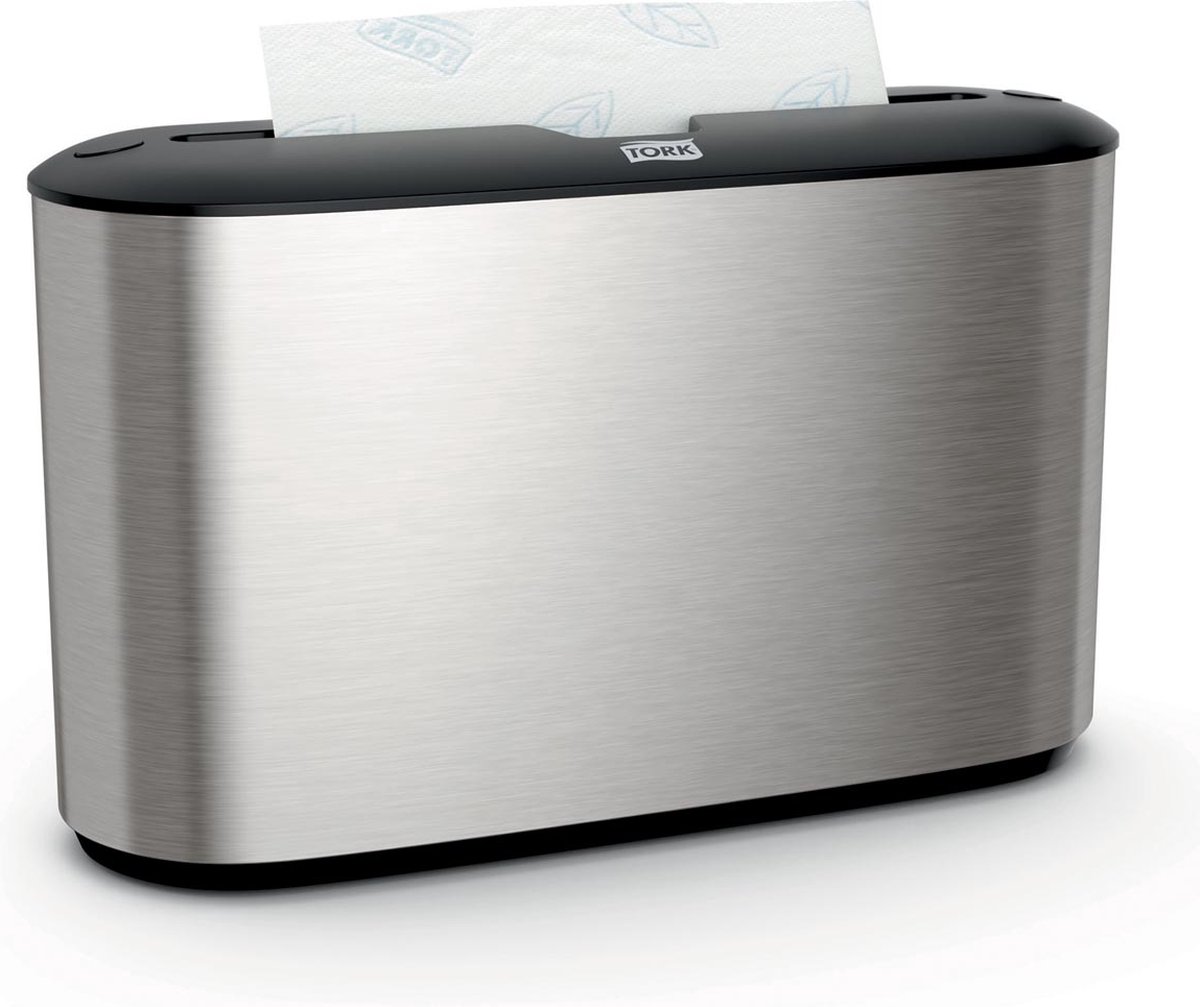 DISPENSER TORK H2 460005 HANDDOEK COUNTERTOP RVS | bol.com