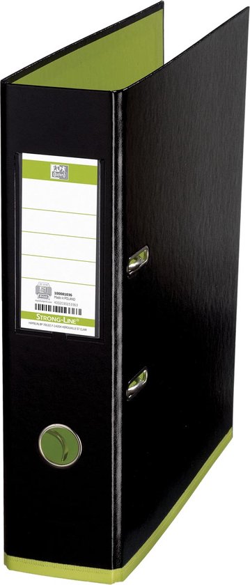 OXFORD MyColour ordner, formaat A4, uit karton, rug van 8 cm, zwart ...