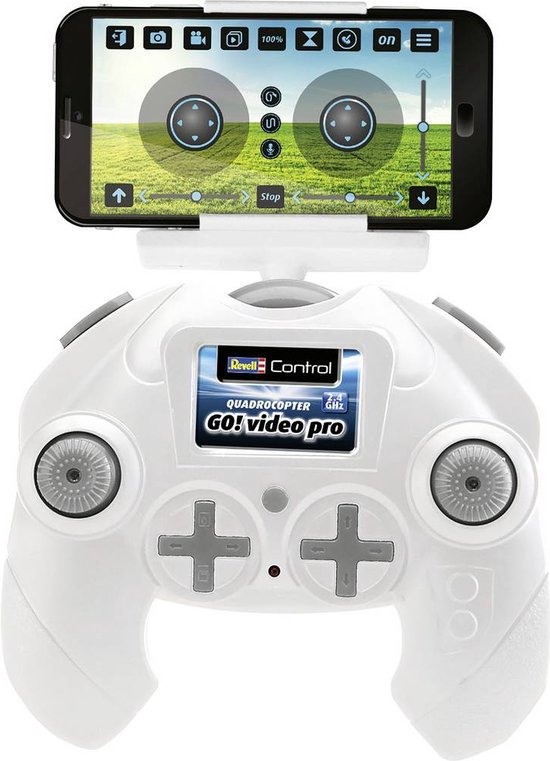 Revell GO! Video Pro Drone (quadrocopter) RTF Beginner, Luchtfotografie ...