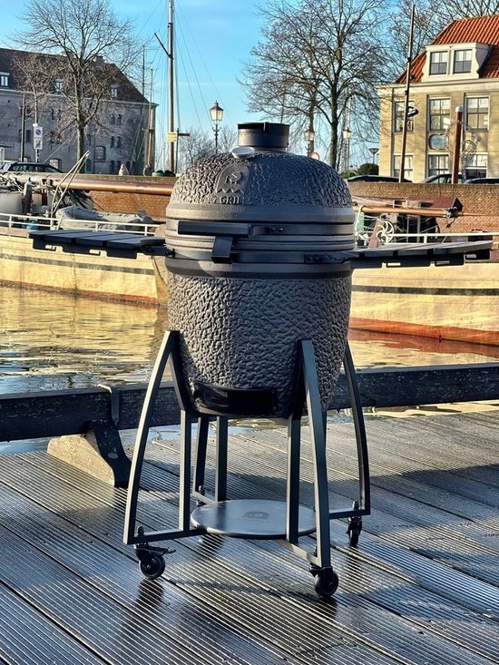 iQ Grills kamado Classic 21 inch Compleet Gunpowder Grey - Kamado ...