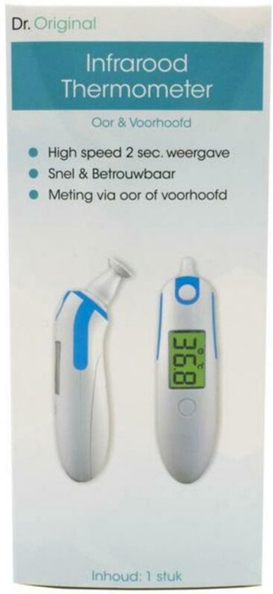 Dr Original Thermometer Infrarood - 1st | bol.com