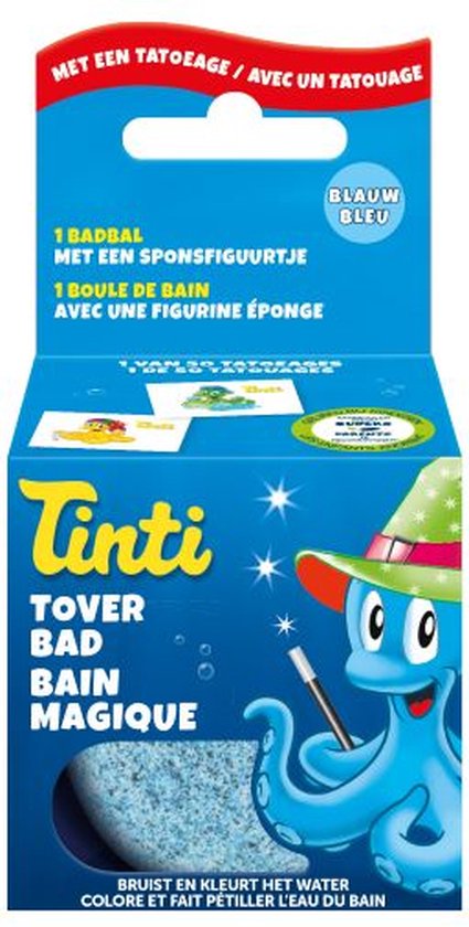 Tinti Magic Bath Blue Met Tattoo | bol