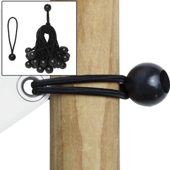 FSW-Products - Zeilspanner Met Bal - Spanrubbers Elastieken ...