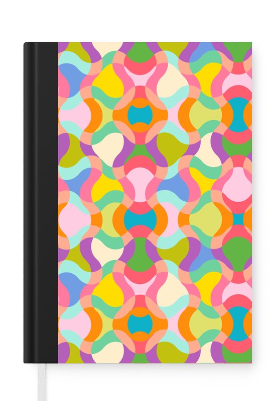 Carnet - Carnet d'écriture - Design - Abstrait - Couleurs - Rétro ...