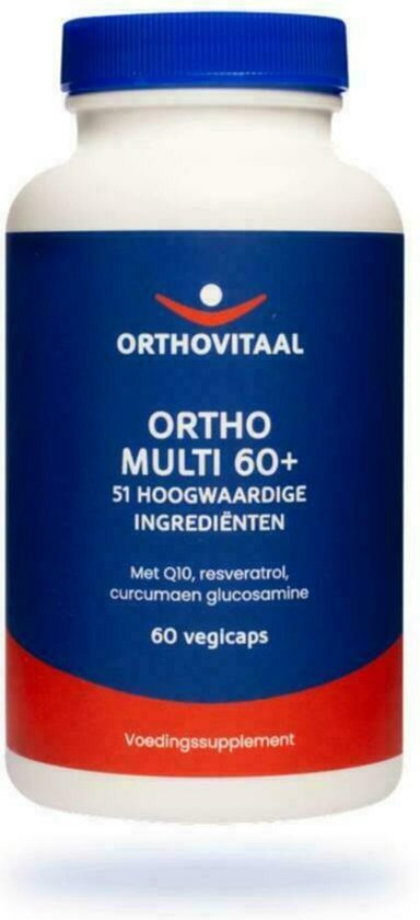 Orthovitaal - Ortho Multi 60+ - 60 vegicaps - Multi vitaminen mineralen ...