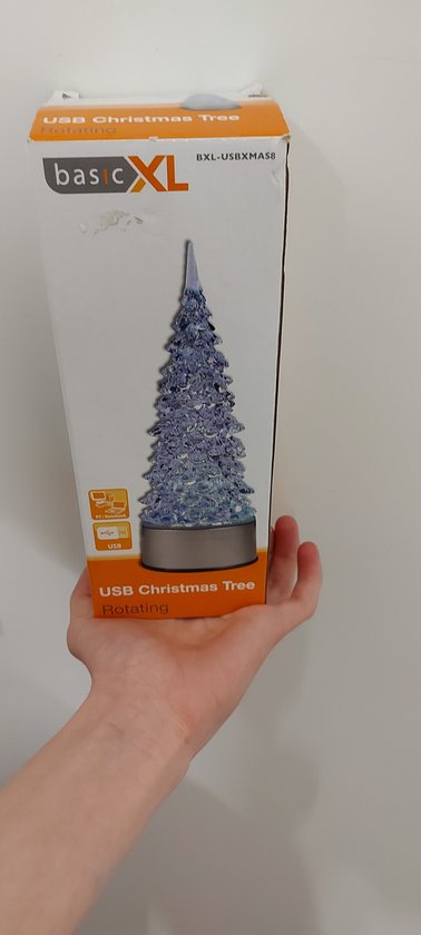 Basic XL USB Christmas Tree Rotating | bol.com