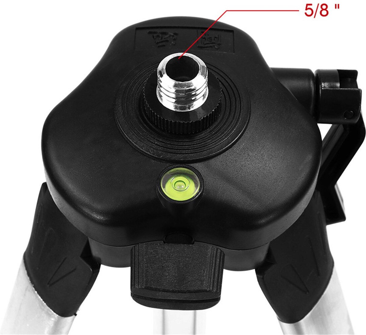 Laserwaterpasstatief - 1,2 m - in hoogte verstelbaar - aluminium ...