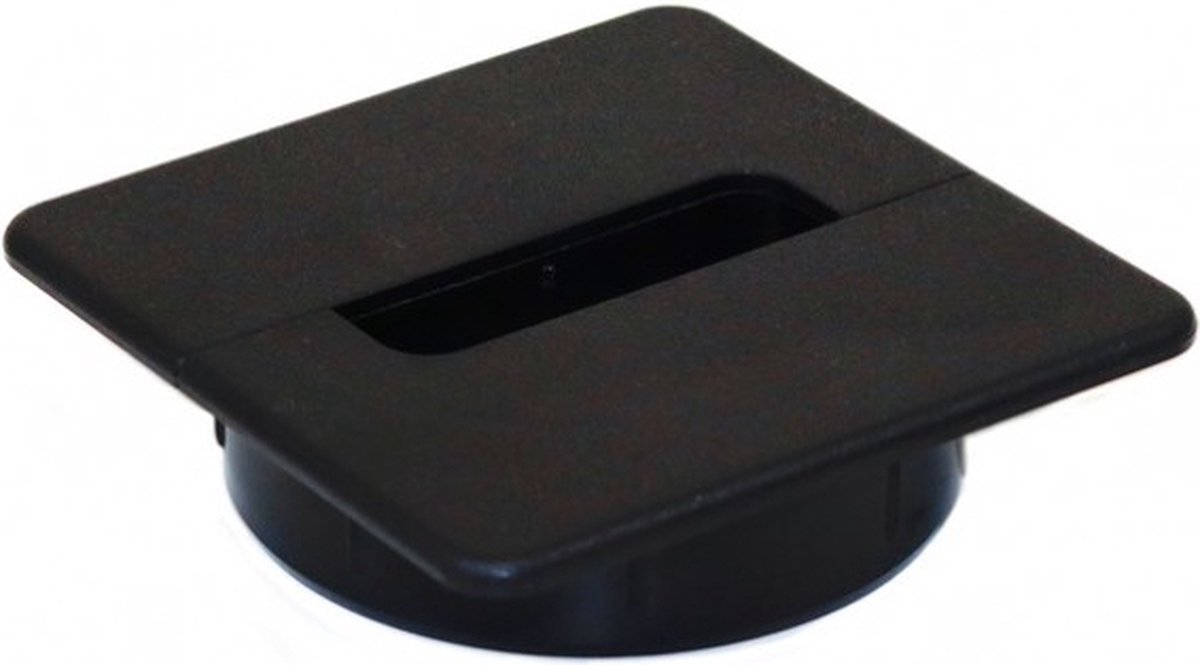 Eleganca kabeldoorvoer – kabelgat voor bureau – kabeldoorvoer zwart ...