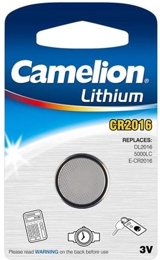batterij knoopcel Lithium 3V CR2016 per stuk | bol.com