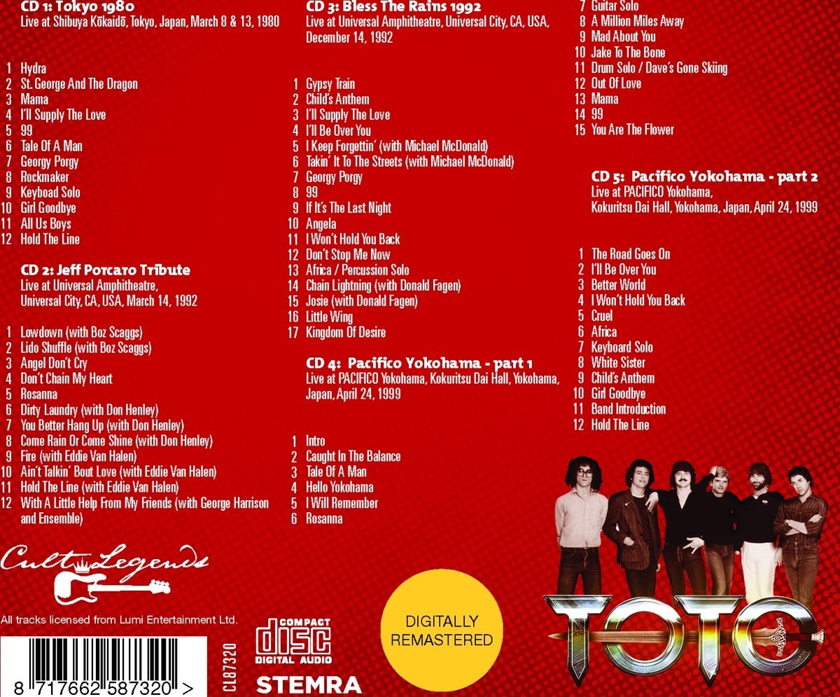 Toto - The Broadcast Collection 1980-1999 (CD), Toto | CD (album) | Muziek | bol.com