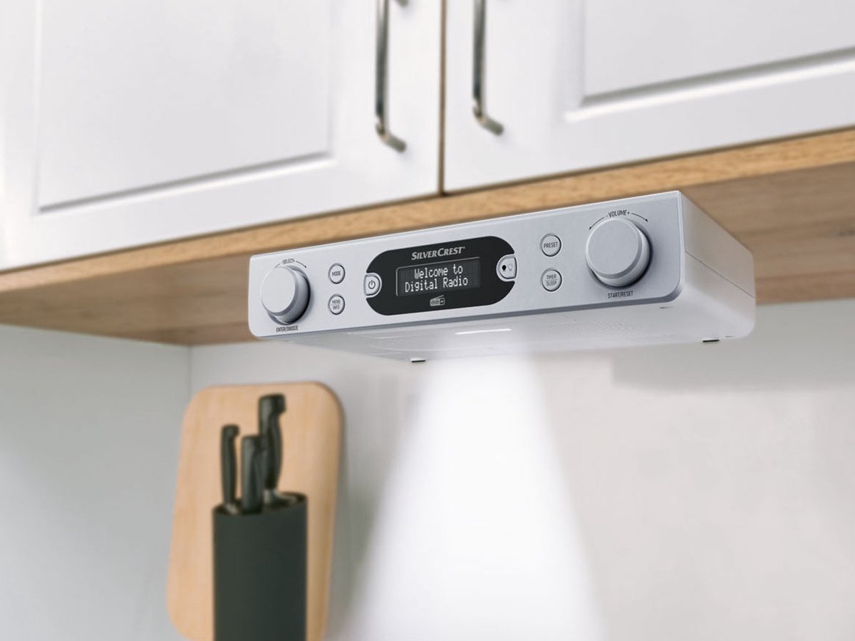 Silvercrest DAB + Keukenradio Zilver | bol
