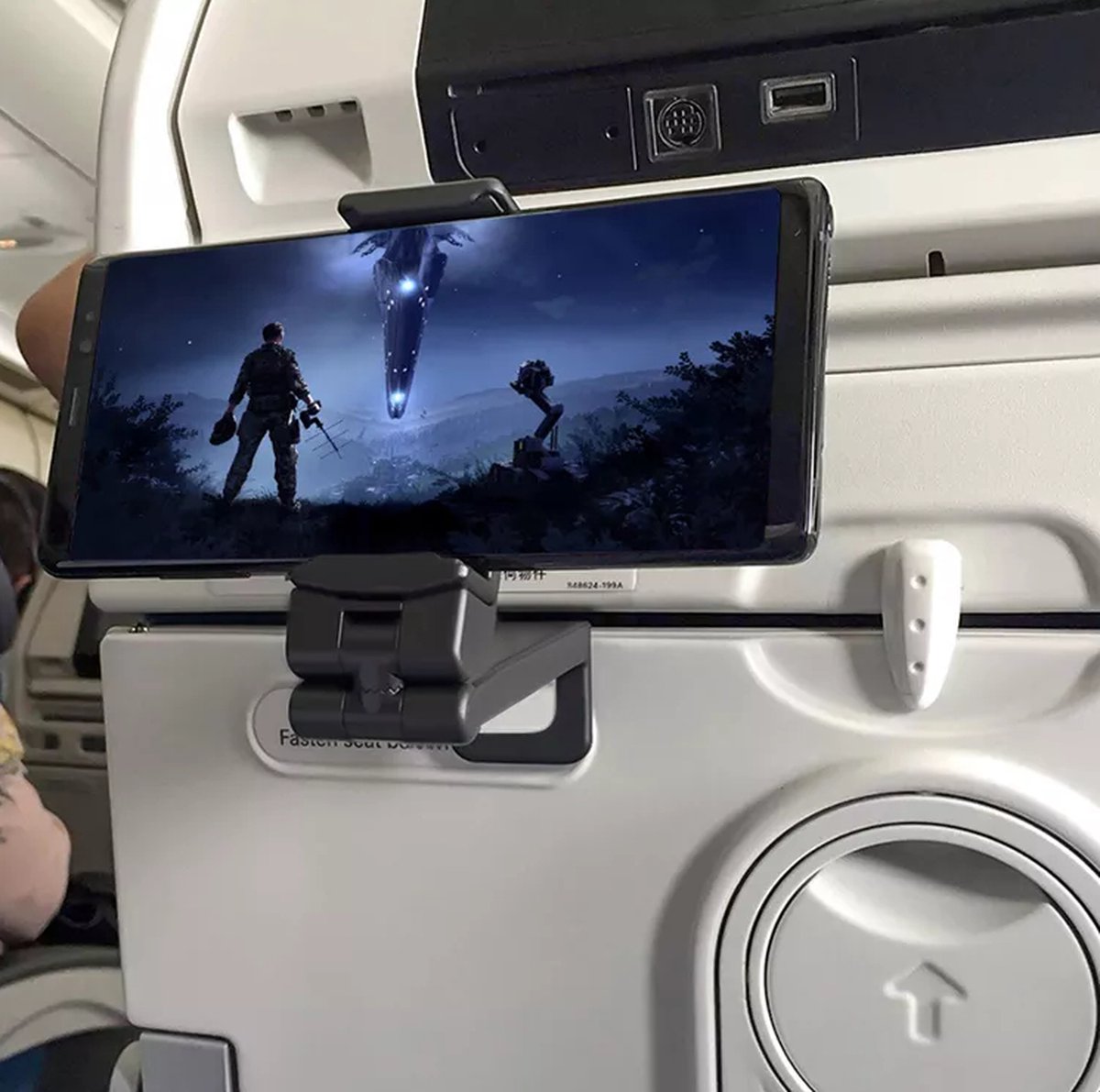 Telefoonhouder Vliegtuig Trein Universeel - Telefoonstandaard Bureau - Telefoon Houder... | bol.com