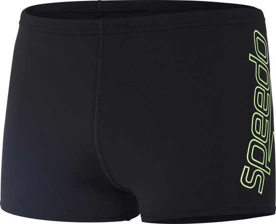 Speedo Boom Logo Placement Aquashort Heren - Zwart / Groen - maat 5 ...