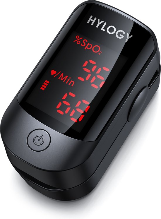 Saturatiemeter Zuurstofmeter Vinger - Hartslag Meetbereik 25 bpm ~ 254 ...
