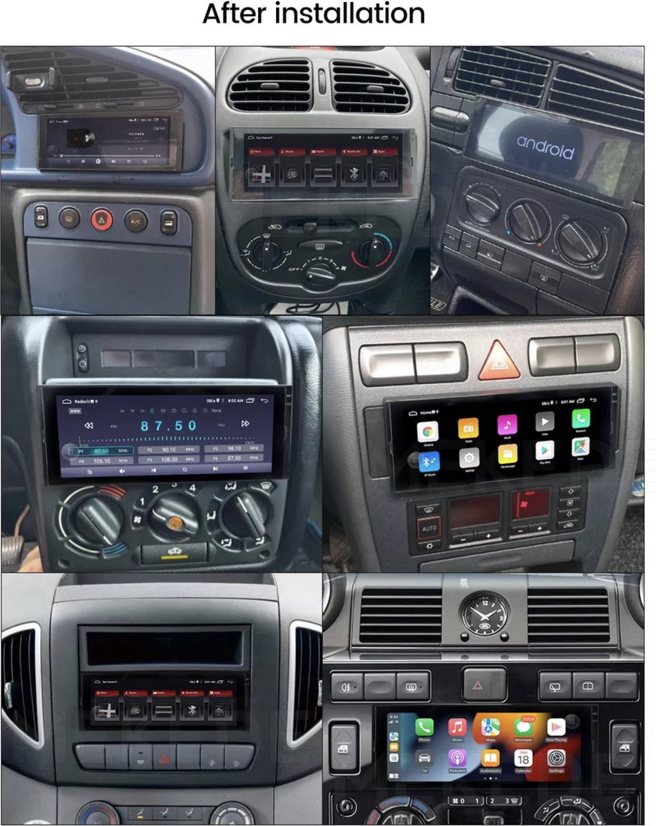 Autoradio Android 11 2G+32G 6.9 inch VW Up/Mii/Citigo 2016-2021 CarPlay ...