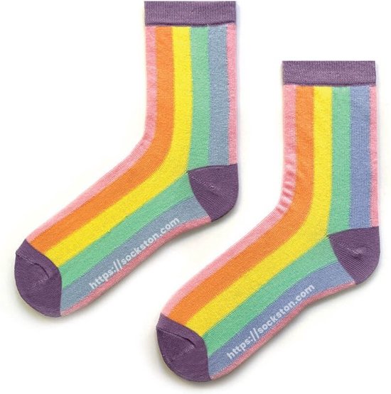 Vertical Line Socks - Colorful | bol.com
