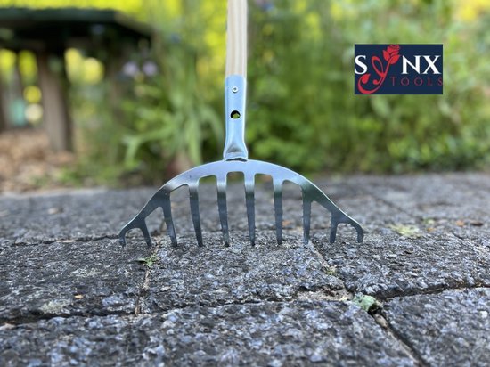 Synx Tools Rozenhark metaal Hark - Harken/ Gazonhark - Bladhark ...